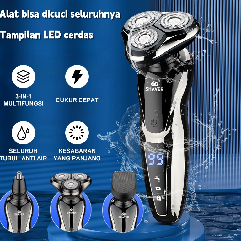 Jual LANGSUNG KIRIM KUCUU Cukuran Jenggot Electric pencukur ...