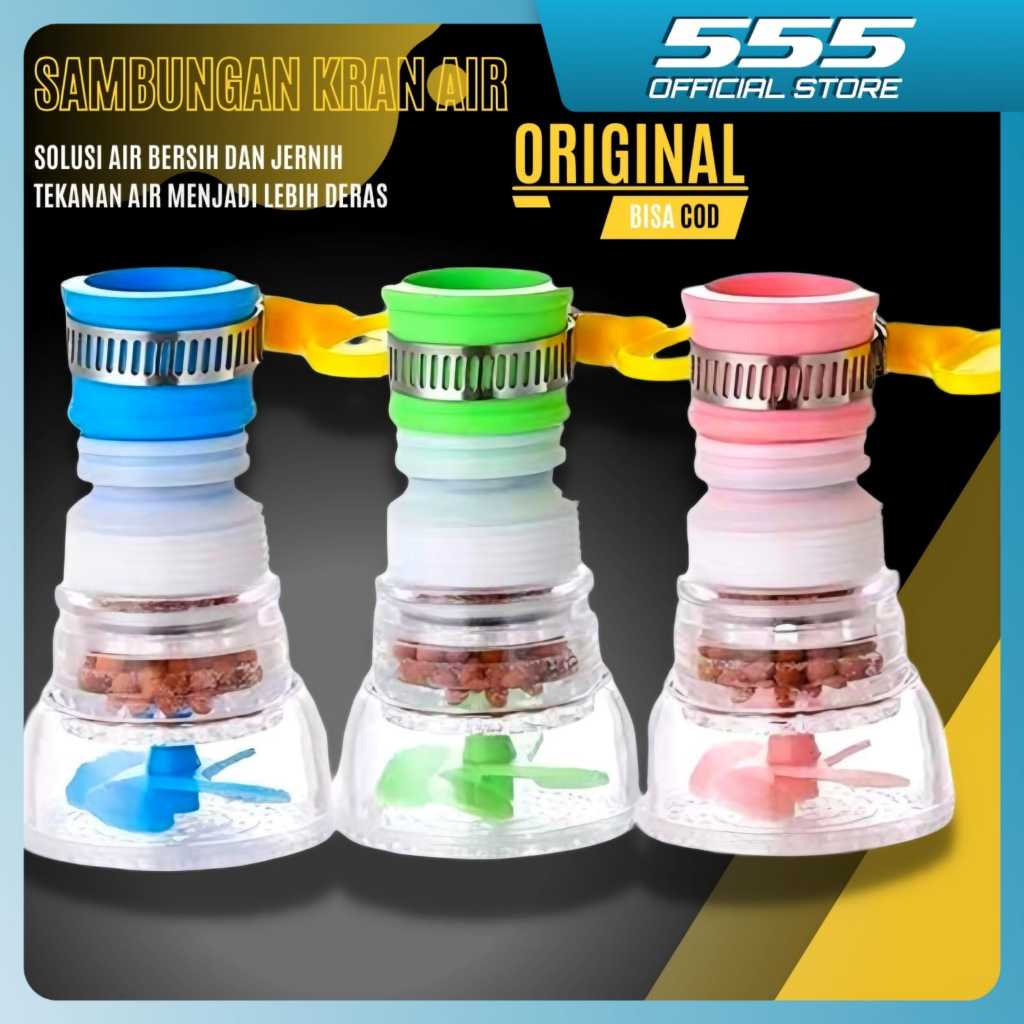 Jual Sambungan Kran Putar 360' Filter Air Flexible Wastafel Sambungan ...