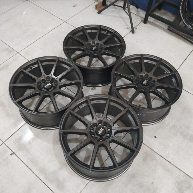 Jual VELG RACING RAI-S2 HSR R18 X8 PCD 5X100 - 114,3 ET45 BLACK XPANDER ...