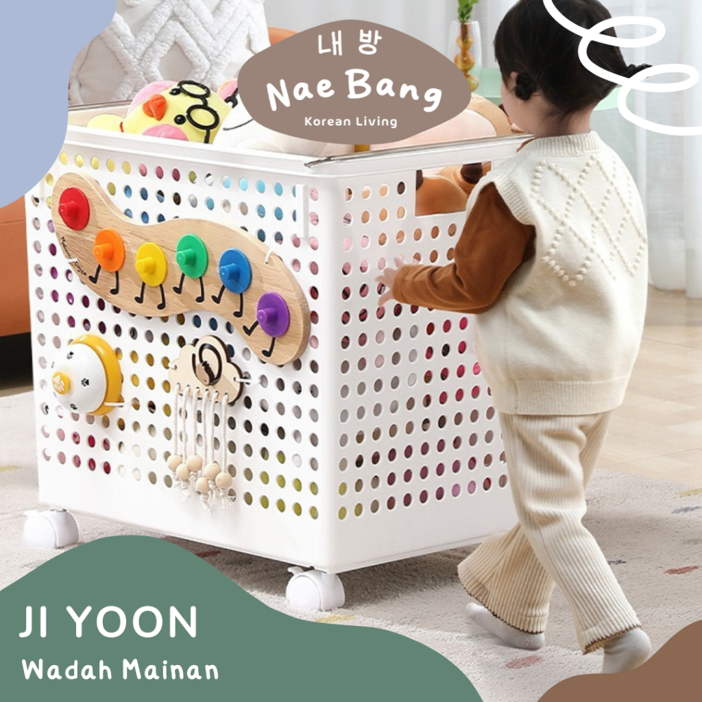 Jual NAE BANG - JI YOON Penyimpanan Buku Dan Mainan Plastik Besar Rak ...