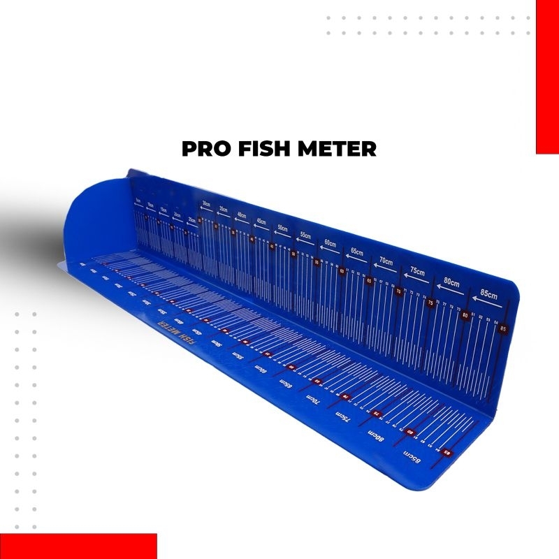 Jual PRO Koi Fish Meter 85cm - Pengukur panjang ikan koi | Shopee Indonesia
