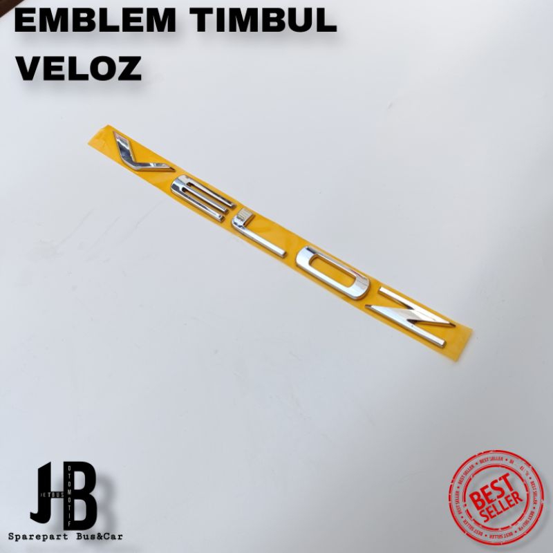 Jual Logo Emblem Tulisan Veloz Original | Shopee Indonesia
