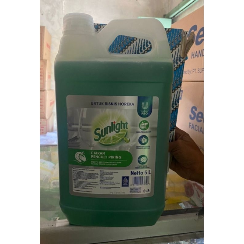 Jual Sunlight jerigen 5 Liter kemasan baru | Shopee Indonesia