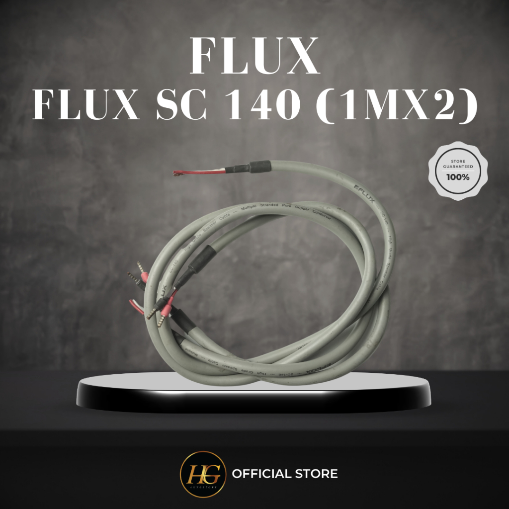 Jual Kabel Speaker Flux SC 140 (1m x 2) (second) | Shopee Indonesia