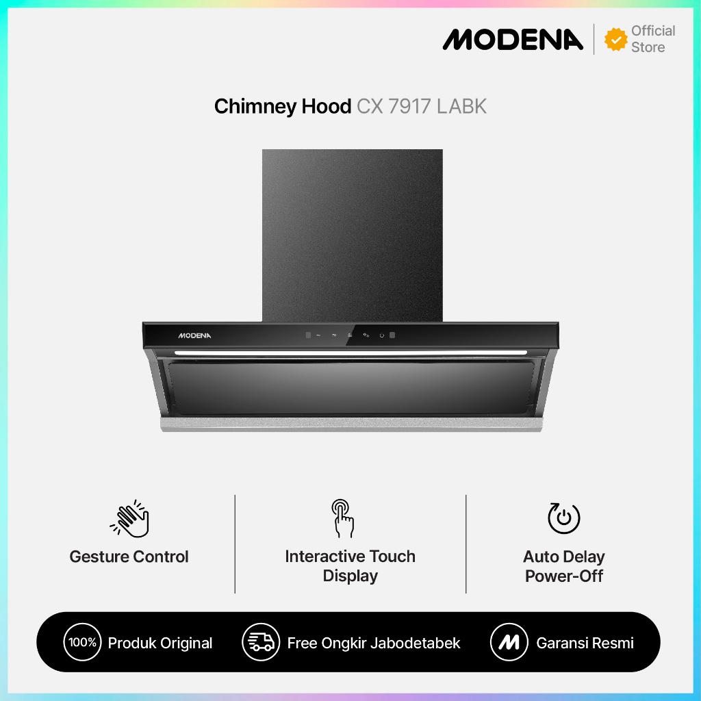 Jual MODENA Chimney Hood - CX 7917 LABK | Shopee Indonesia