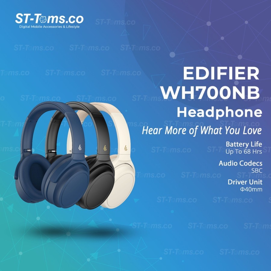 Jual Edifier WH700NB WH 700NB 700 NB ANC Ambient Sound Bluetooth ...