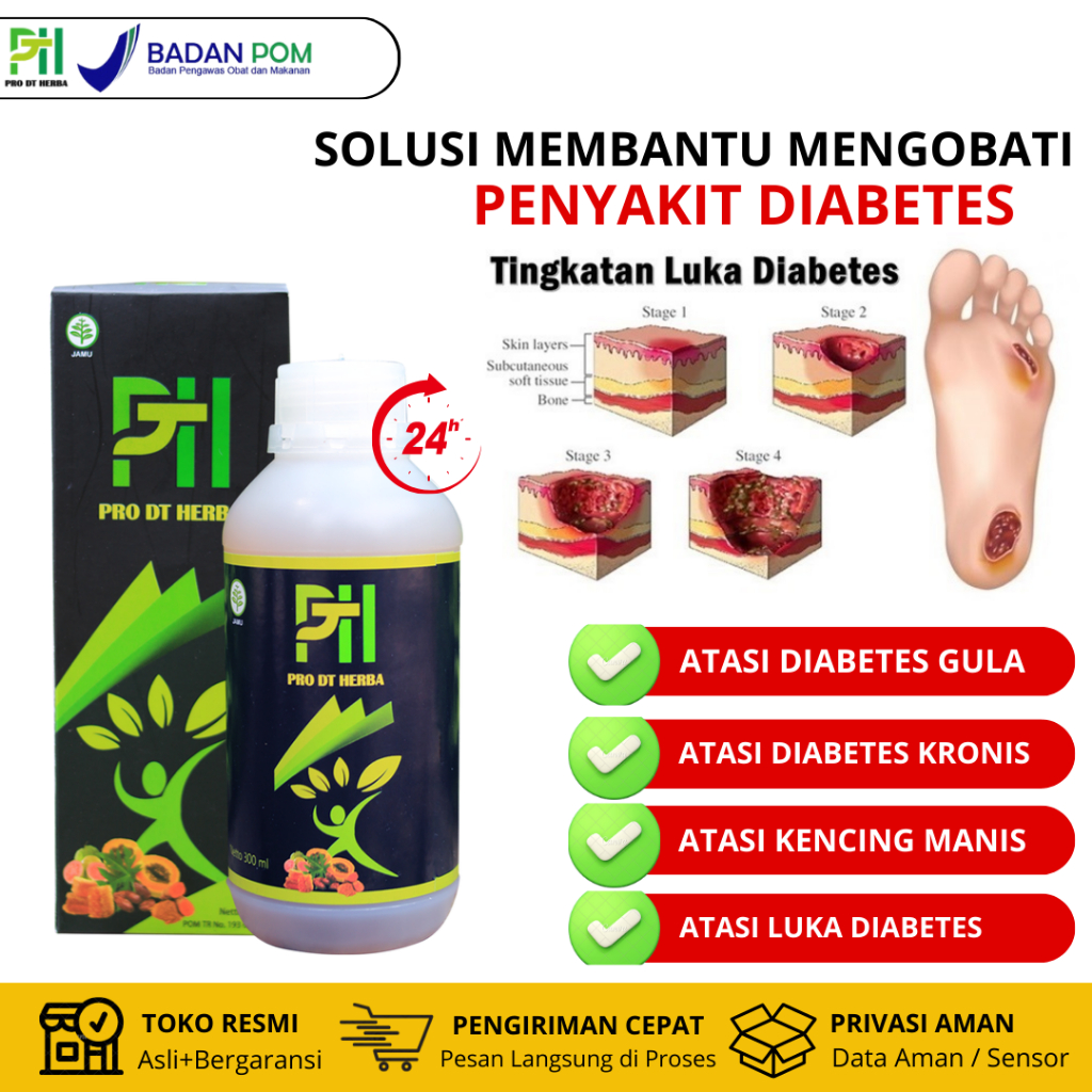 Jual Obat Diabetes Gula Kering Luka Basah Diabetes Gula Darah Diabetes ...