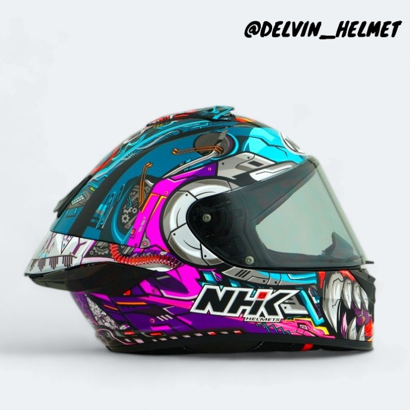 Jual NHK HELM FULLFACE MARK-1 PESONA & TECHNOLOGI SINGLE VISOR | Shopee ...