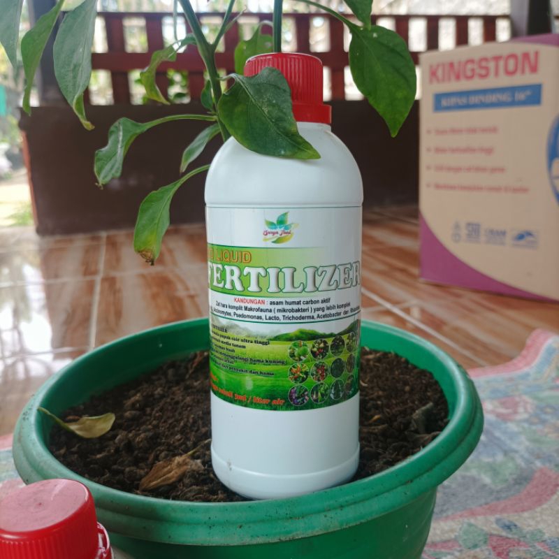 Jual Pupuk Organik Cair Bio Liquid fertilizer isi 500ml | Shopee Indonesia