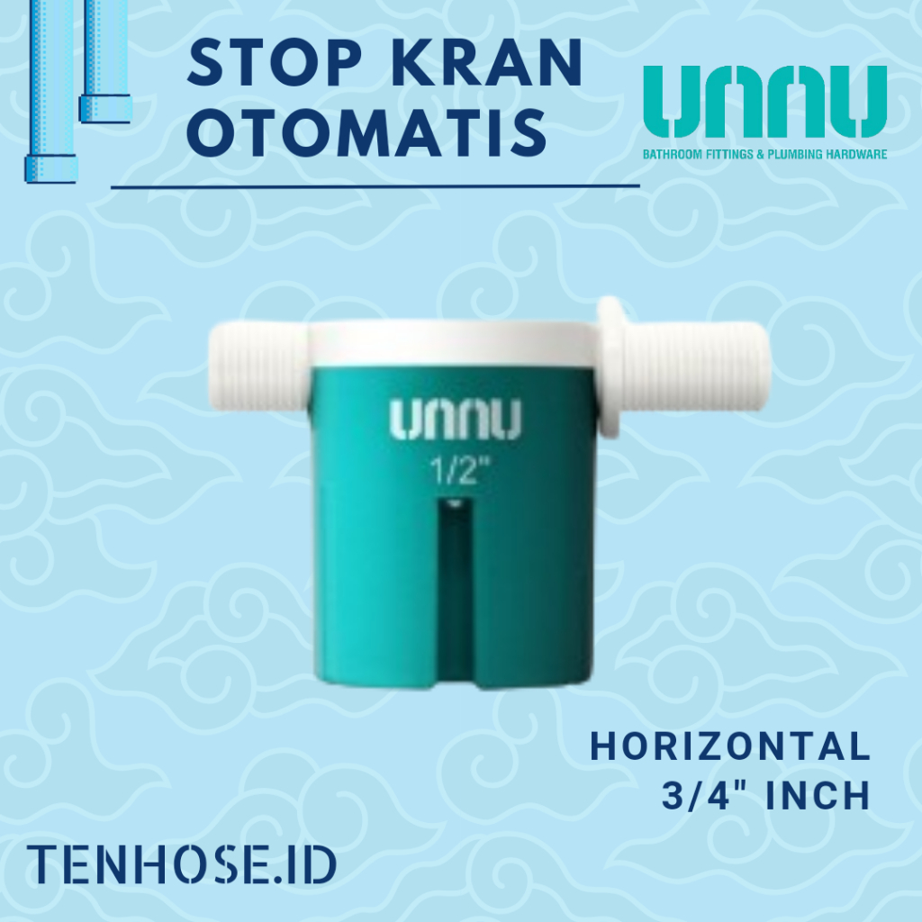 Jual Stop Kran Otomatis Horizontal (AWH) Merk UNNU - 3/4" Inch | Shopee ...