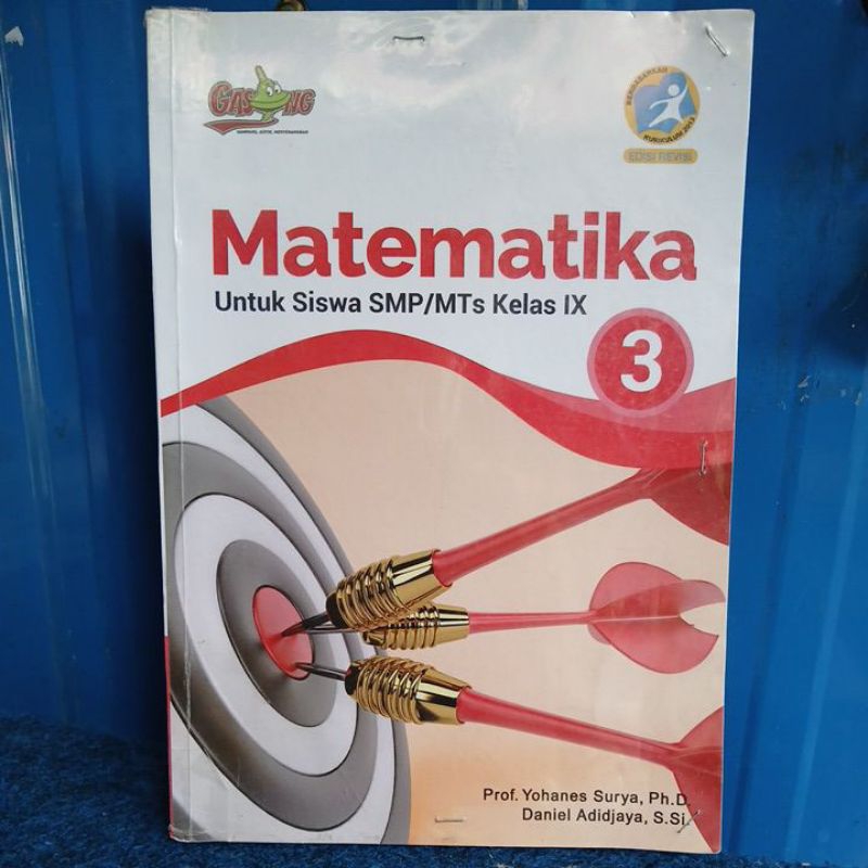 Jual BUKU MATEMATIKA KELAS 3/9/IX SMP EDISI REVISI | Shopee Indonesia