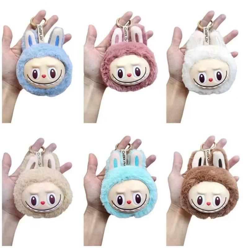 Jual Ready BABA Head LABUBU Keychain Gantungan Tas Kunci Kepala Boneka ...