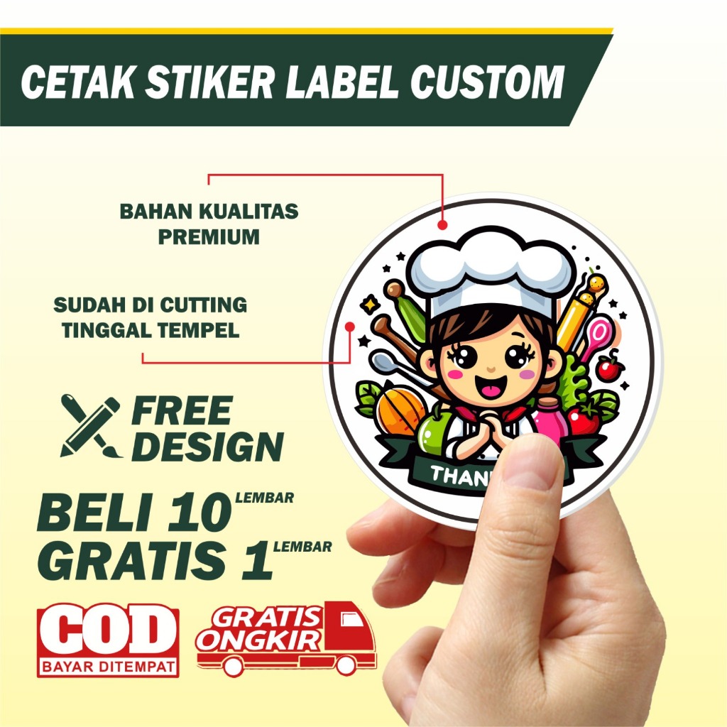 Jual STIKER / STICKER / LABEL / CUT / CUSTOM / CROMO / VINIL ...