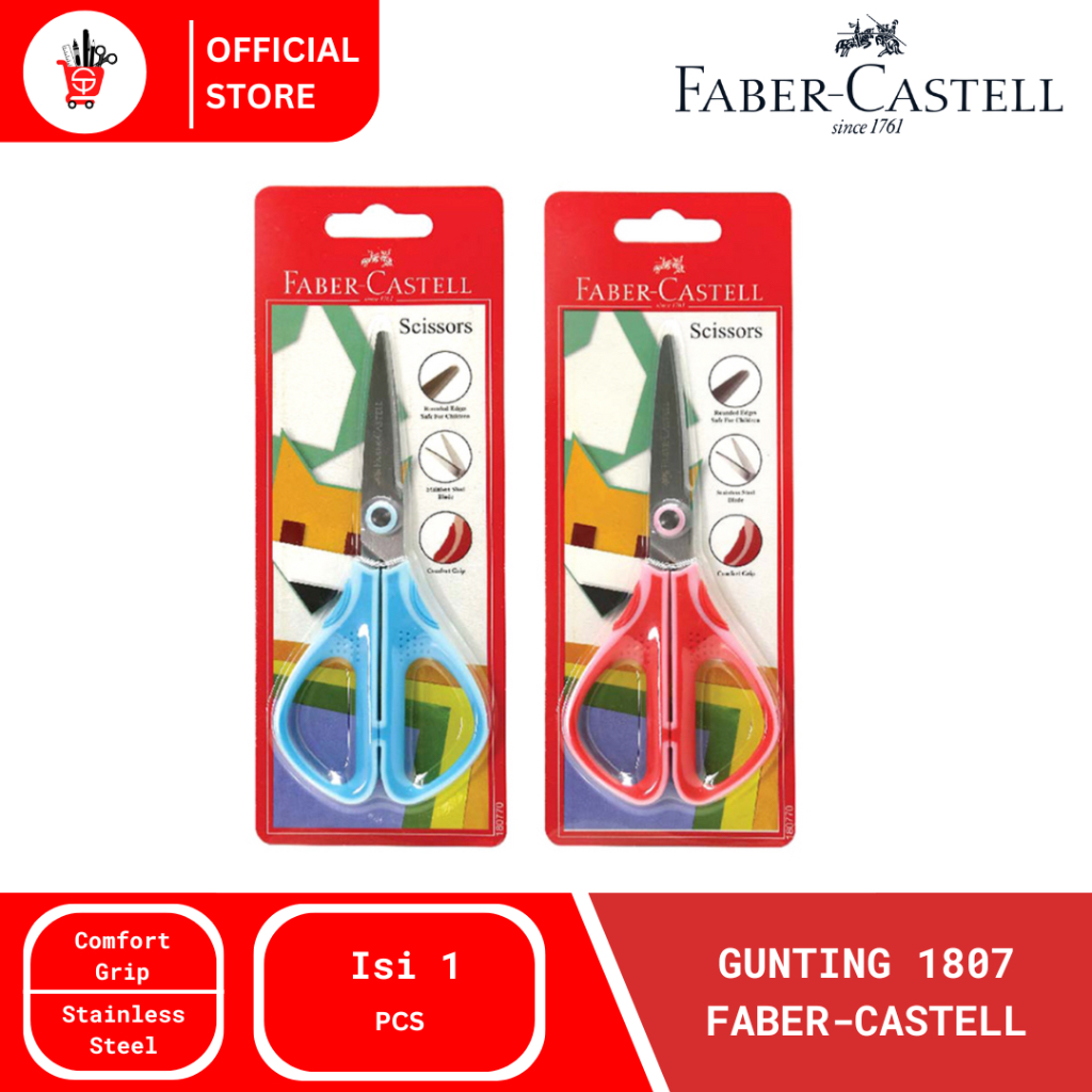 Jual Scissors | Gunting Faber-Castell 180770 (1 PCS) | Shopee Indonesia