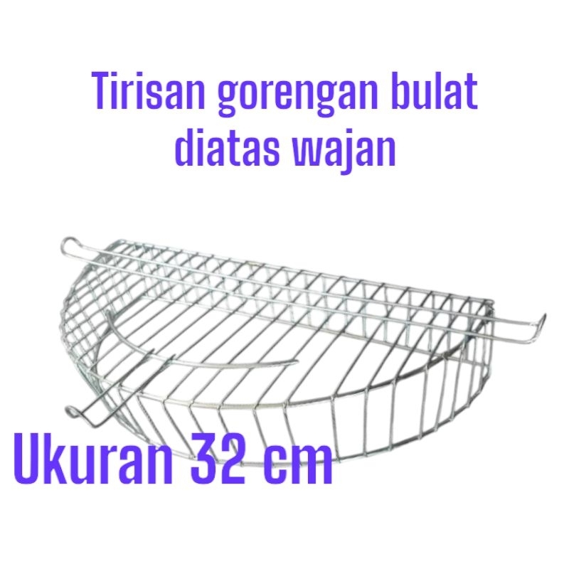Jual tirisan Gorengan Saringan Bulat 32 cm | Shopee Indonesia