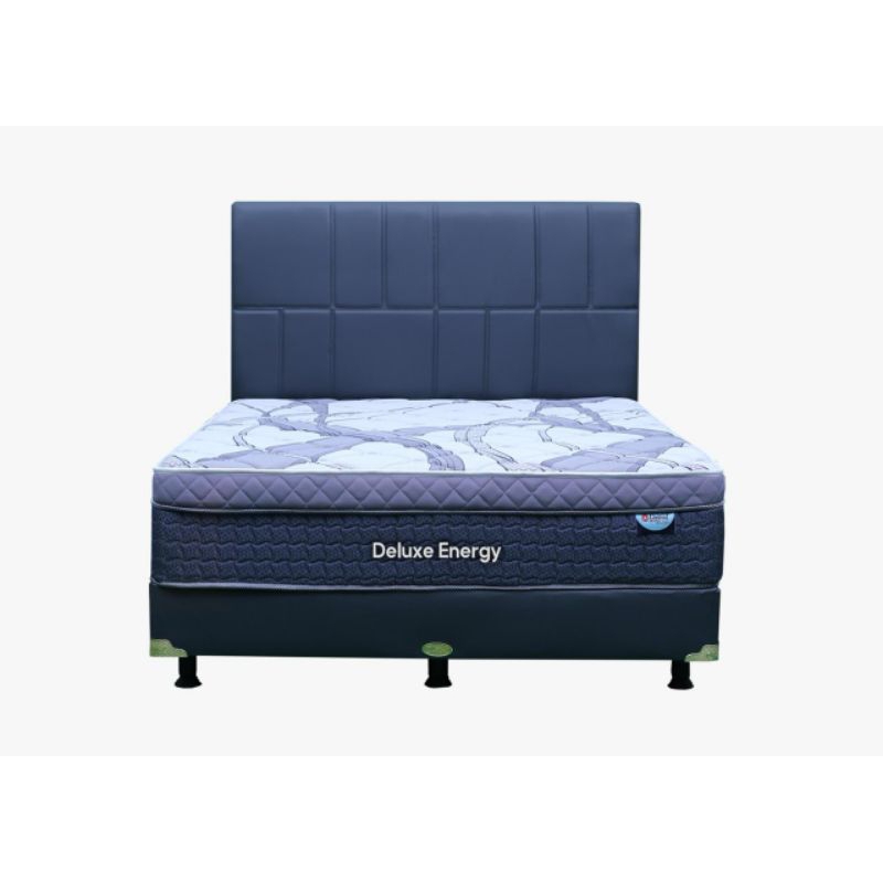 Jual spring bed central SET deluxe energy ( kasur dipan dan sandaran ...
