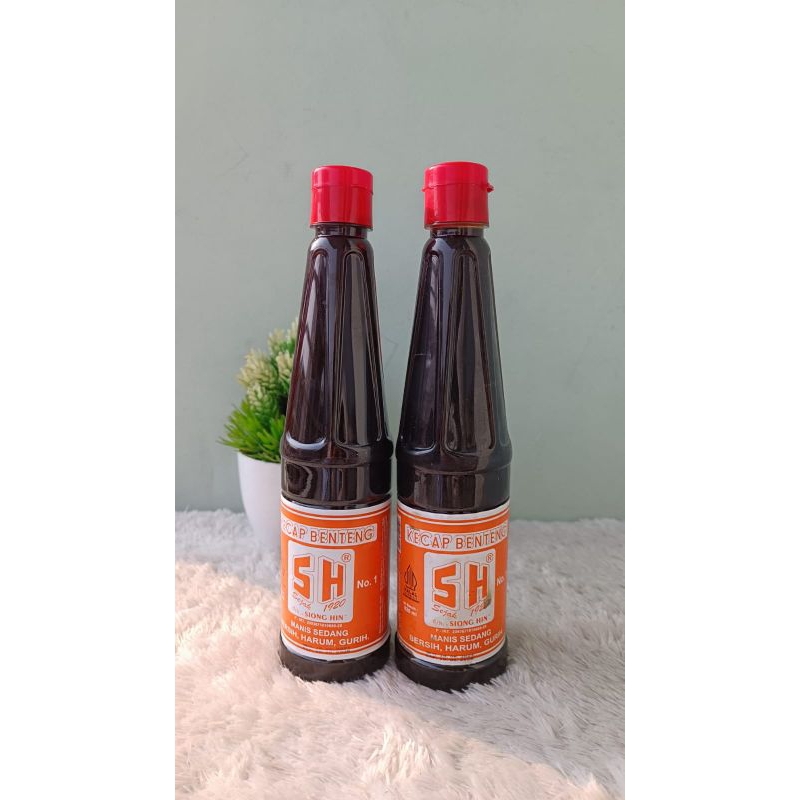 Jual [Twin Pack] KECAP MANIS BENTENG SH Kemasan Botol 620 ml | Shopee ...