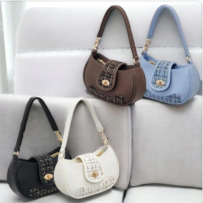 Jual MAZHA) SHOULDERBAG TasBahu Wanita 2 Tali-TasSelempang Wanita Motif ...