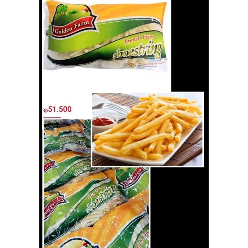 Jual promo kentang French fries gold star 1kg murah | Shopee Indonesia