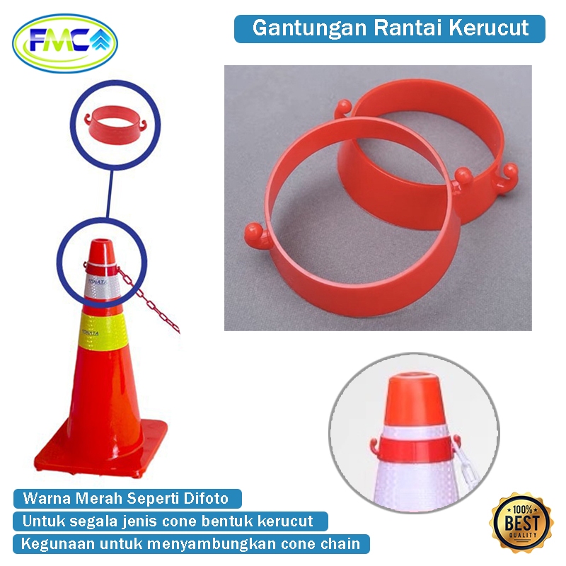 Jual Gantungan Ring Rantai Traffic Cone Kerucut Lalu Lintas Safety Cone ...