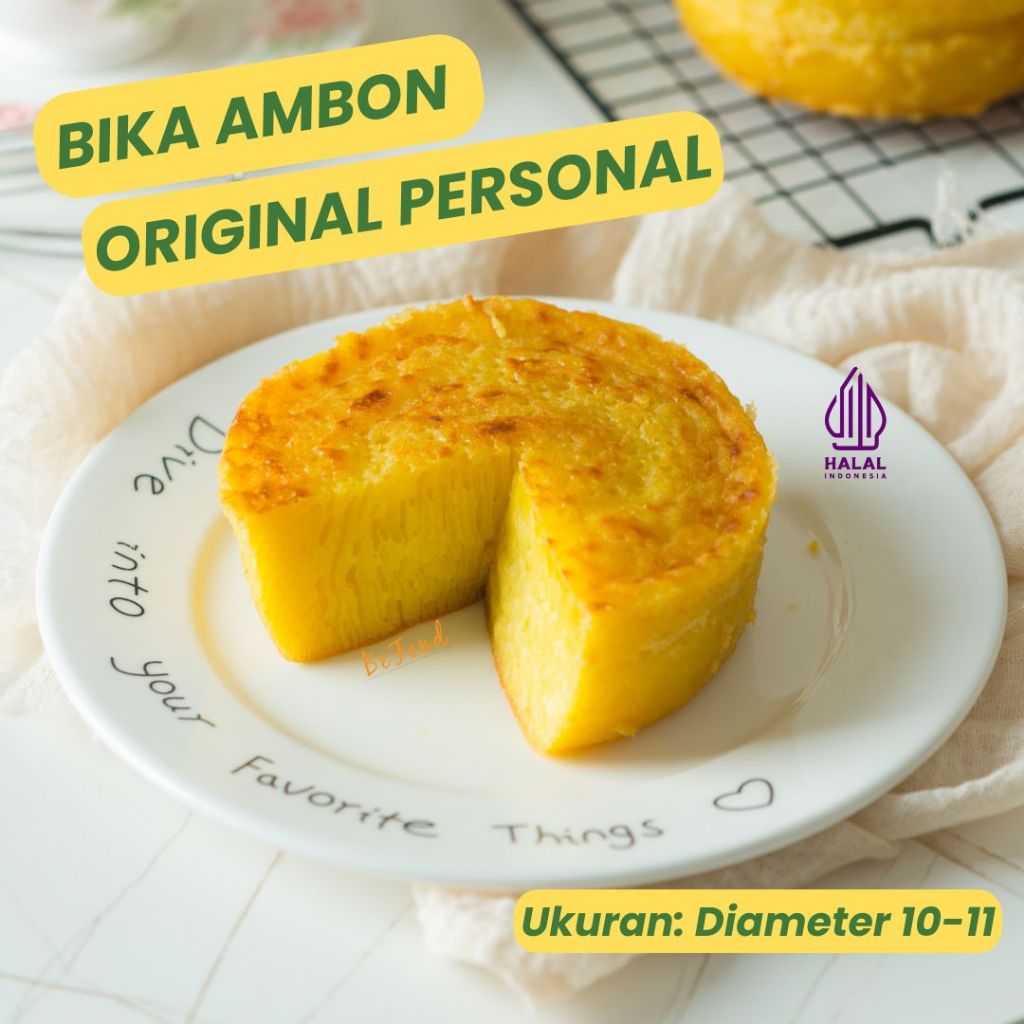 Jual Bika Ambon BeFond uk Personal | Shopee Indonesia