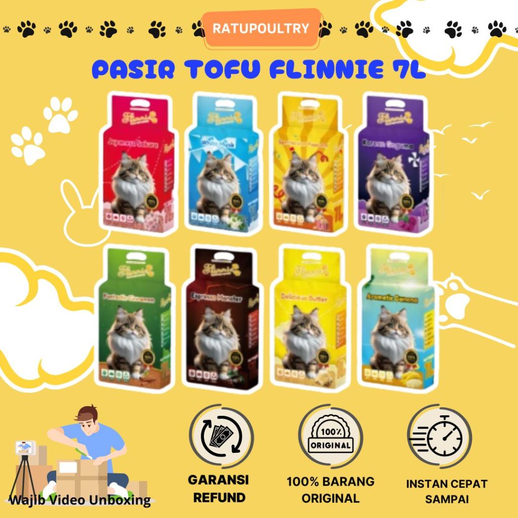 Jual Pasir TOFU FLINNIE 7ltr Flinnie tofu 7 liter | Shopee Indonesia