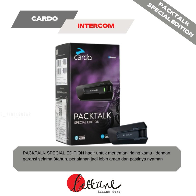 Jual Cardo Packtalk SPECIAL EDITION Intercom | Shopee Indonesia