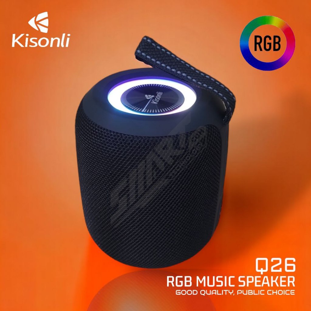 Jual Speaker Bluetooth RGB Kisonli Q26 | Shopee Indonesia