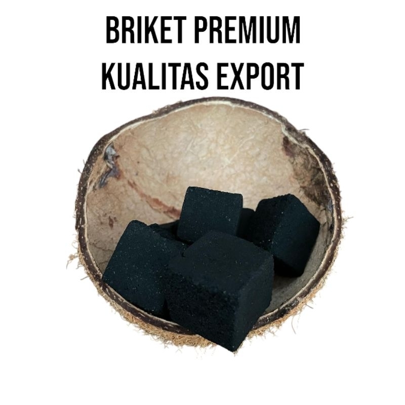 Jual Briket premium kualitas export bentuk kotak | Shopee Indonesia