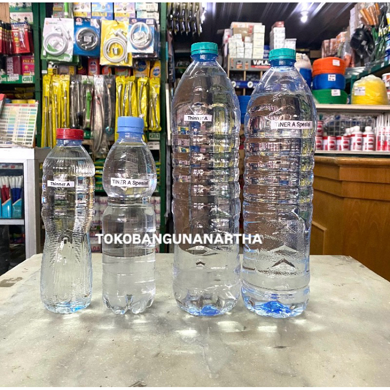 Jual Thinner A / Thinner A Spesial 600 ml / 1.5 Liter Botol | Shopee Indonesia