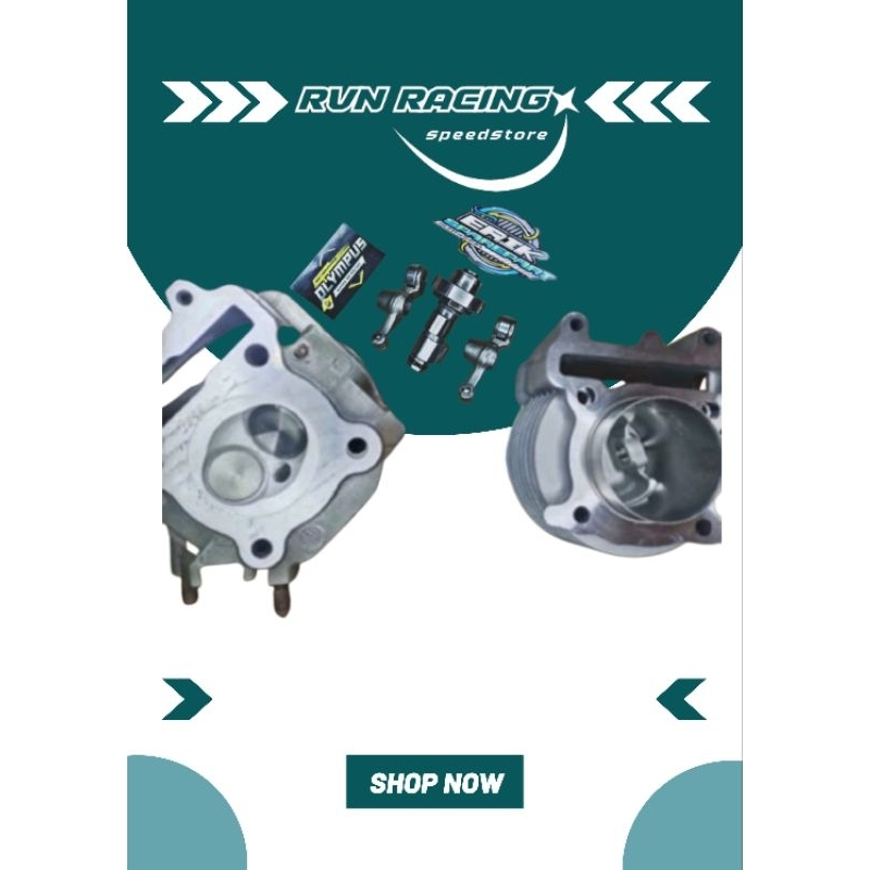 Jual PAKET BORE UP MIO BLOK KOP MIO SPORTY SMILE 5TL KLEP 28/24 30/26 ...