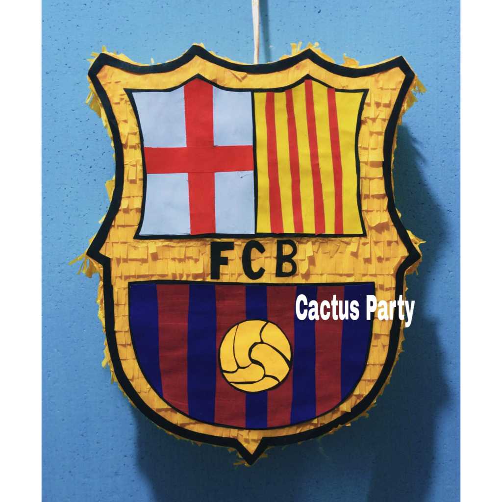 Jual Pinata Pukul/Pinata Tarik Karakter Ulang Tahun Motif barcelona ...