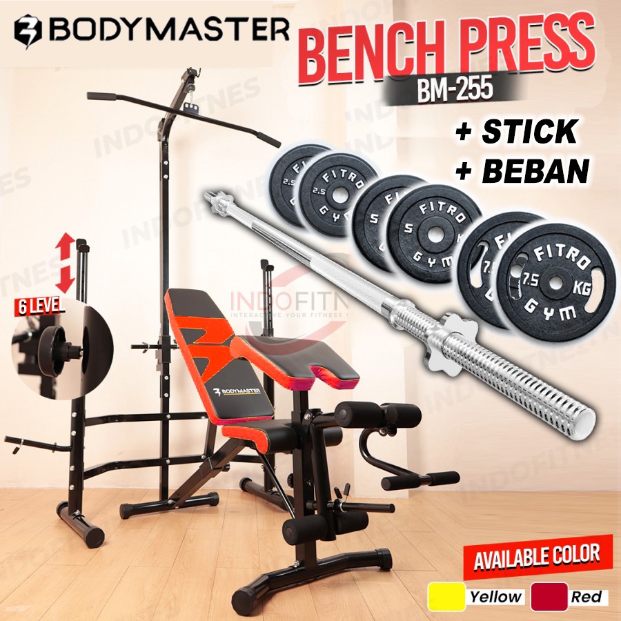 Jual Benchpress Bench Press Multi Multifungsi Bangku Fitness Home Gym ...