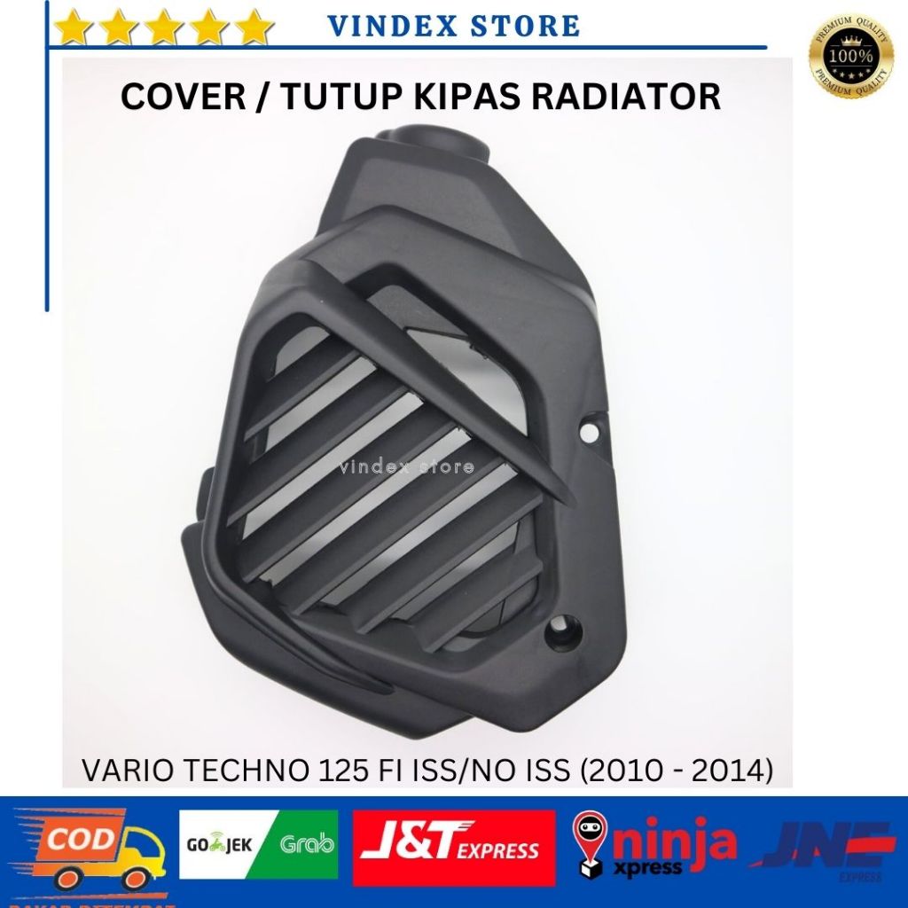 Jual COVER TUTUP KIPAS FAN RADIATOR VARIO TECHNO 125 FI LAMA KZR ...