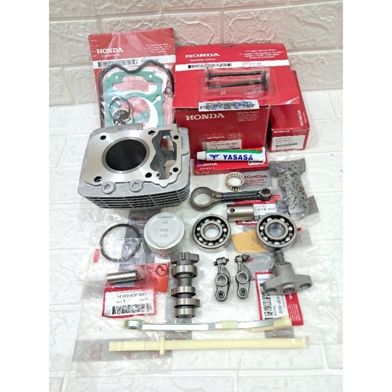 Jual Paket Blok Seher Komplit Honda Megapro New 150 Crf 150 L Verza 150 KYE 11Aitem | Shopee ...