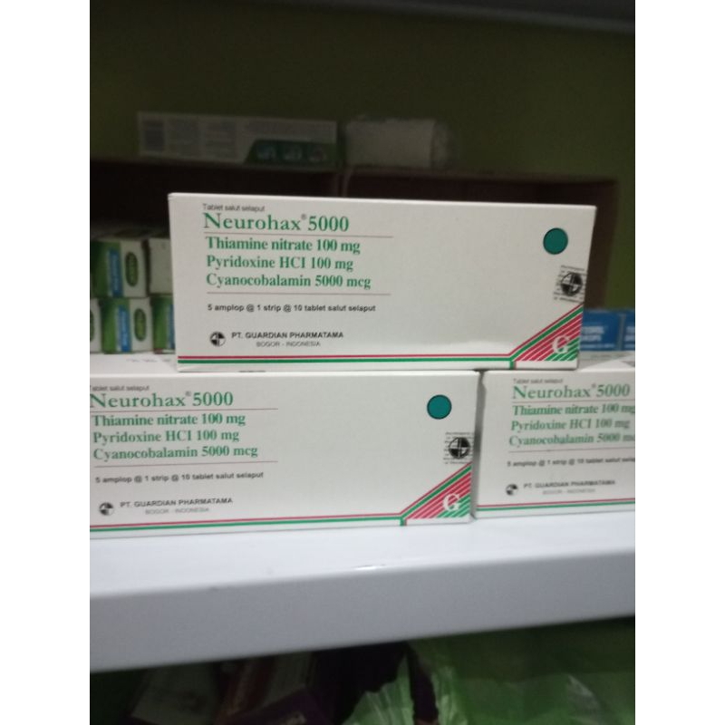 Jual Neurohax 5000 / 50 kaplet box | Shopee Indonesia