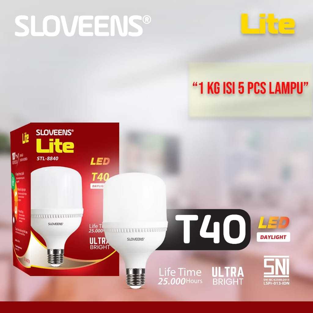 Jual Lampu LED 40W JUMBO PREMIUM BAHAN TAHAN PANAS, BEST SELLER ...