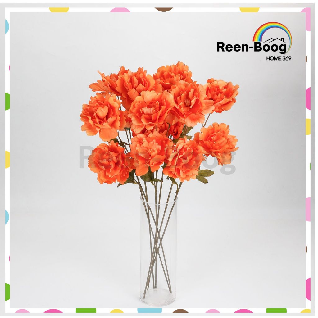 Jual REENBOOG-Bunga Mutan Cabang 3 Tangkai Panjang 65cm Peony Jumbo ...
