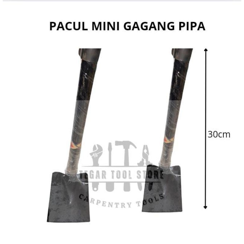 Jual PACUL/CANGKUL BERKEBUN TAMAN MINI GAGANG PIPA PANJANG 30CM ...