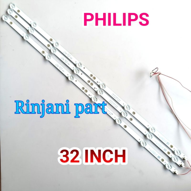 Jual BACKLIGHT LAMPU LED TV LED PHILIPS 32PHT4002S/70 ORIGINAL ...