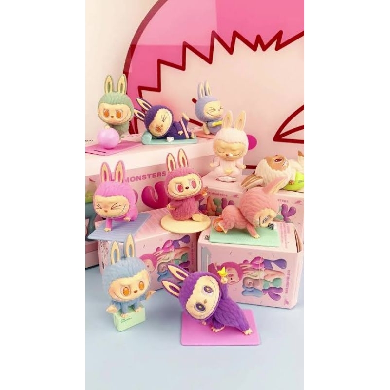 Jual LABUBU LAZY YOGA FIGURES POPMART POP MART | Shopee Indonesia
