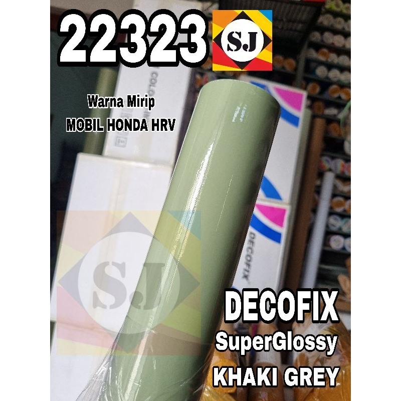 Jual Sticker Stiker Skotlet DECOFIX SUPERGLOSSY seri PET dan NONPET ...