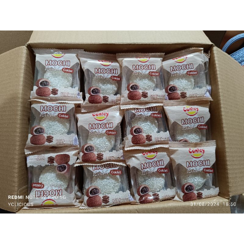 Jual Mochi Conley Satu Dus Full 1 Rasa (60pcs) | Shopee Indonesia
