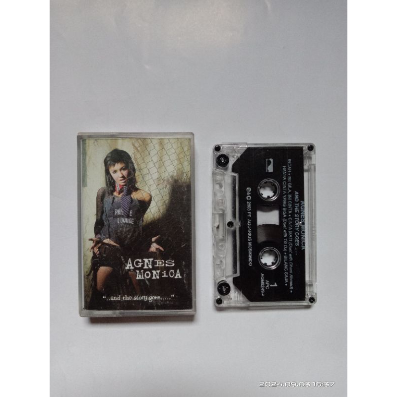 Jual Kaset Pita Agnes Monica - And The Story Goes / Kaset Pita Lagu Agnes Monica | Shopee Indonesia