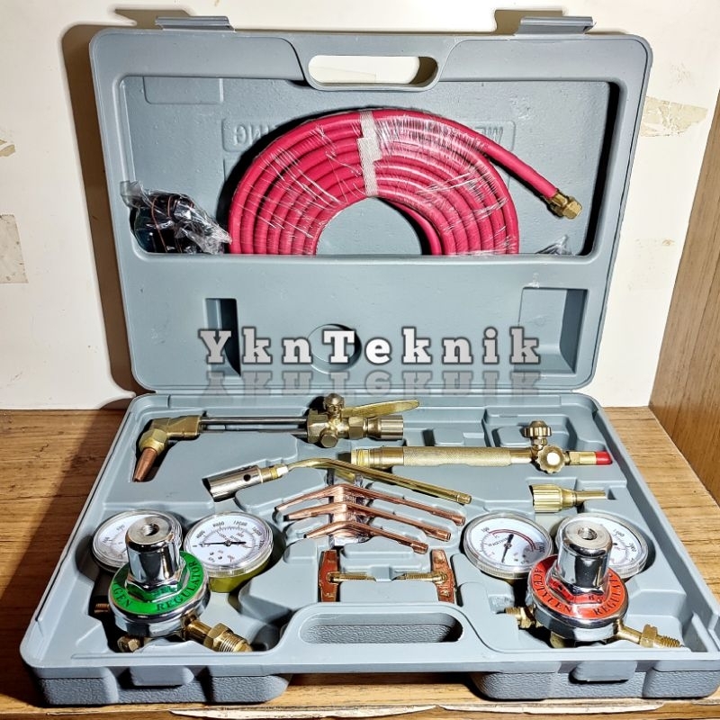 Jual Welding Cutting Torch Set Oxygen Acetylin H 5002 Stang Las Set ...