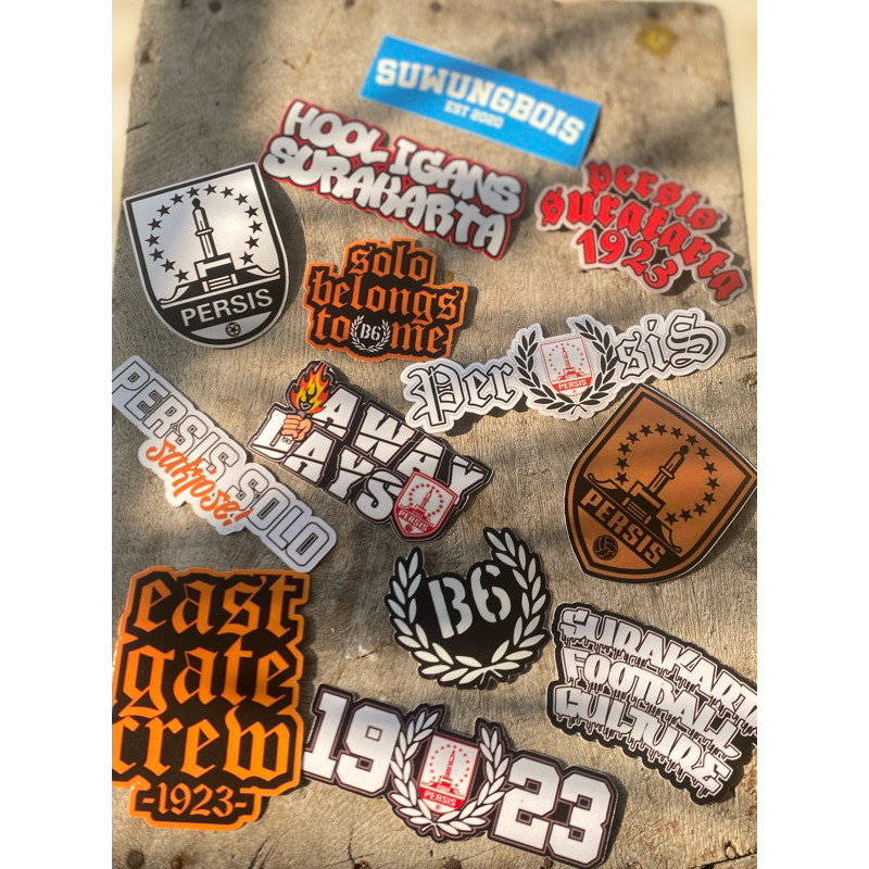 Jual sticker persis solo surakartans 1923 bijian Beli 10 free 1 pcs ...