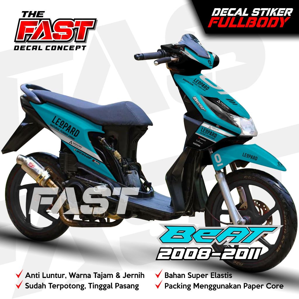 Jual decal beat karbu 2008-2011 stiker beat karbu 2008-2011 fullbody ...