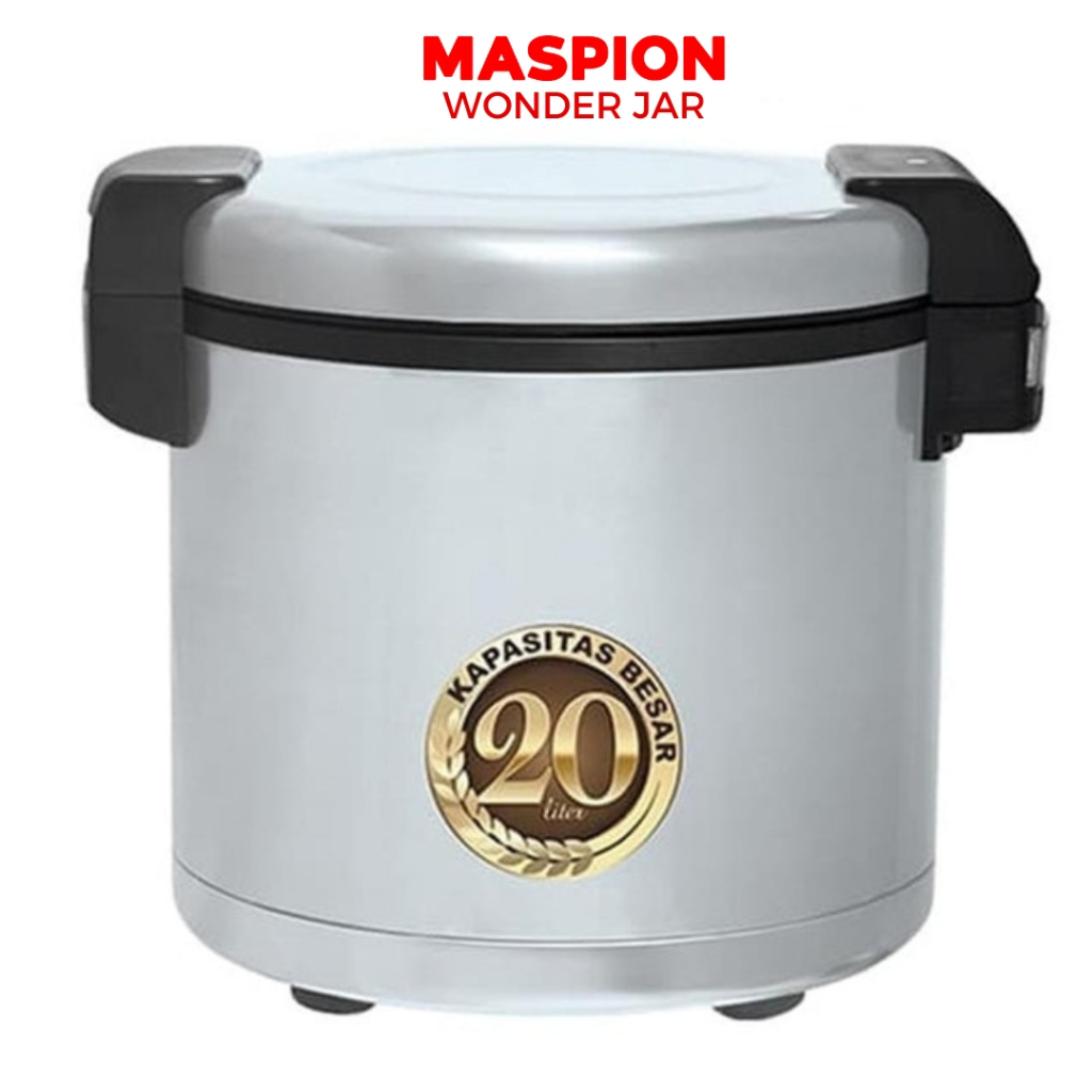 Jual Maspion Wonder Jar MRJ-200 BS Penghangat Nasi Besar 20 Liter Cocok ...