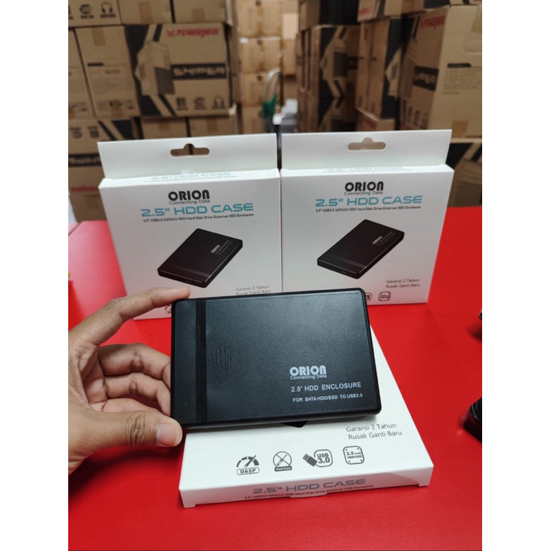 Jual ENCLOSURE ORION 2,5" HDD DAN SSD USB 3.0 HITAM | Shopee Indonesia