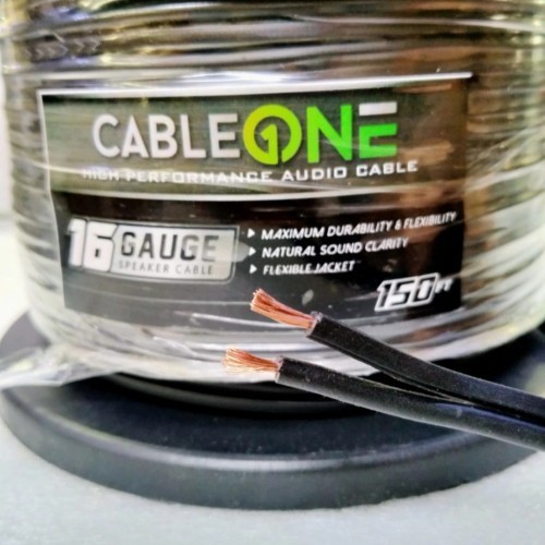Jual Kabel Speaker 16 Awg CABLE ONE Kabel 16 AWG High Quality CABLEONE ...